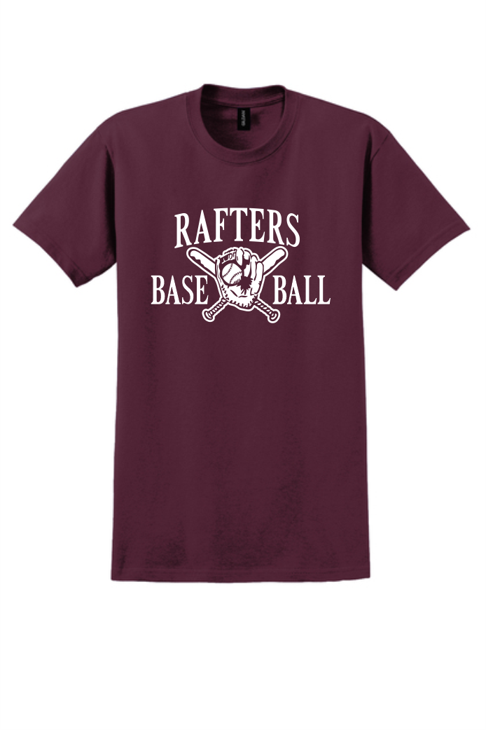 Rafters Power Chest Maroon T-Shirt – The Raft House